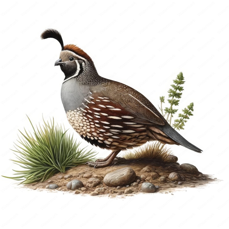 Cute Quail Clipart Bundle | High-quality Bird Art (digital Download) - Etsy