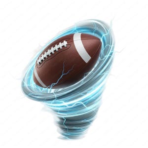 Dynamic Football Clipart: Motion Effect PNG & JPG Bundle (digital ...