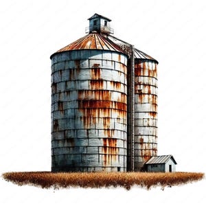 Rustic Farmhouse Clipart Vintage Farm Tools Clipart Bundle 10 High ...