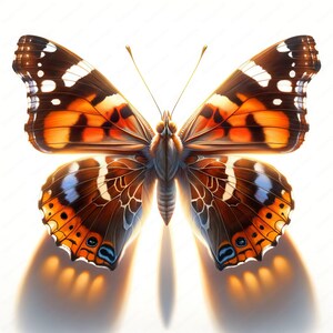 Vivid Butterfly Clipart Colorful Butterfly Clipart Bundle - Etsy