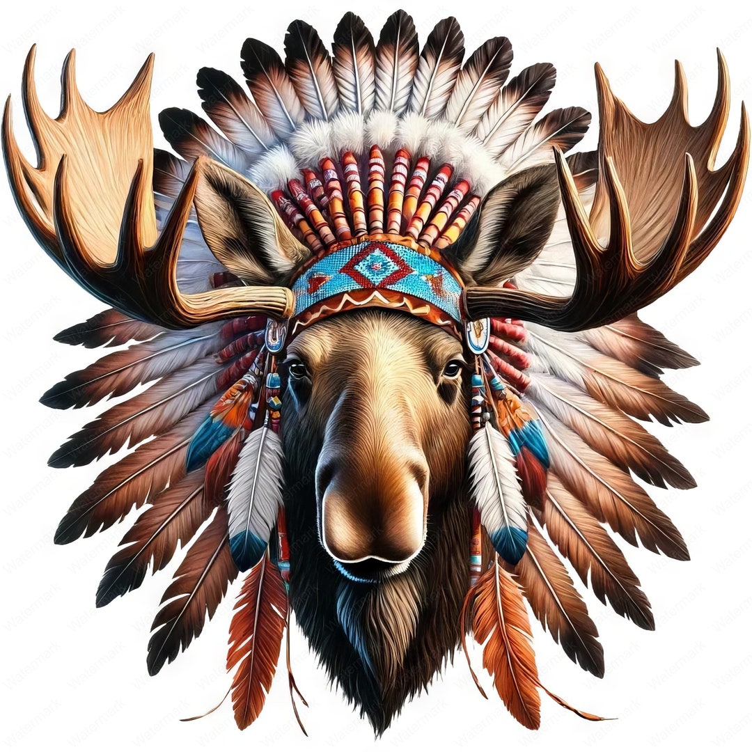 Moose Clipart | Majestic Moose Clipart Bundle | 10 High-quality Designs ...