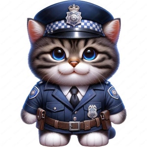 Policy Cat Clipart | Professional Policy Cat Clipart Bundle | 10 High ...
