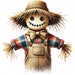 Charming Scarecrow Clipart Bundle: Harvest Art Designs (digital ...