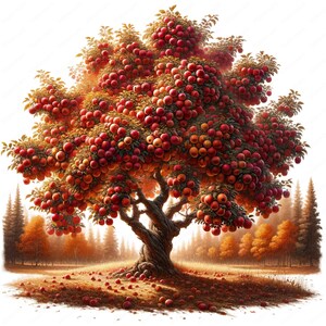 Apple Orchard Clipart Bundle | Fall Harvest Art (digital Download) - Etsy
