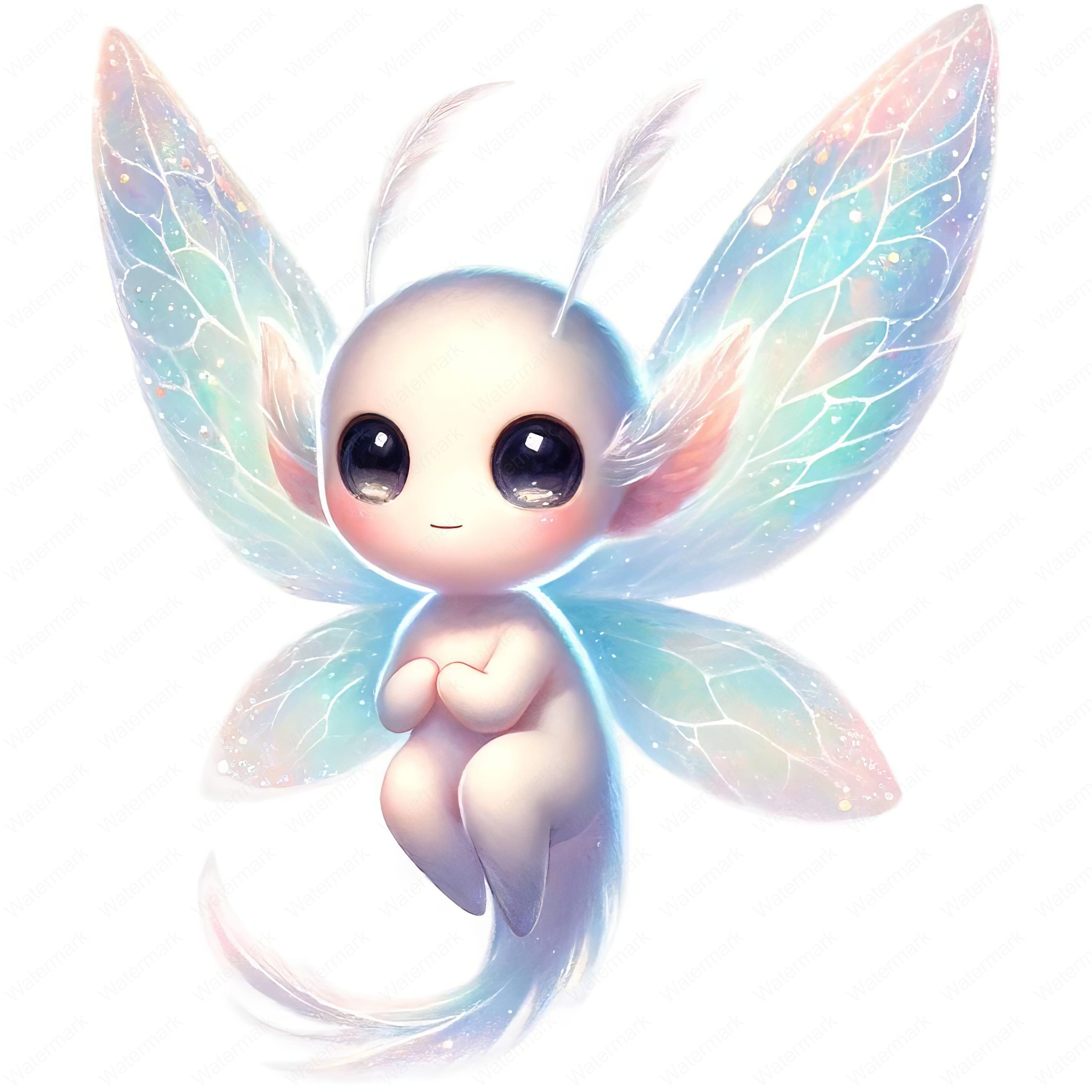 Cute Sprite Clipart Bundle | Fantasy Art Printables (digital Download ...