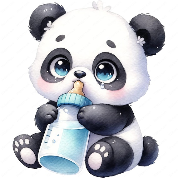 Baby Panda Tegninger Trinn For Trinn