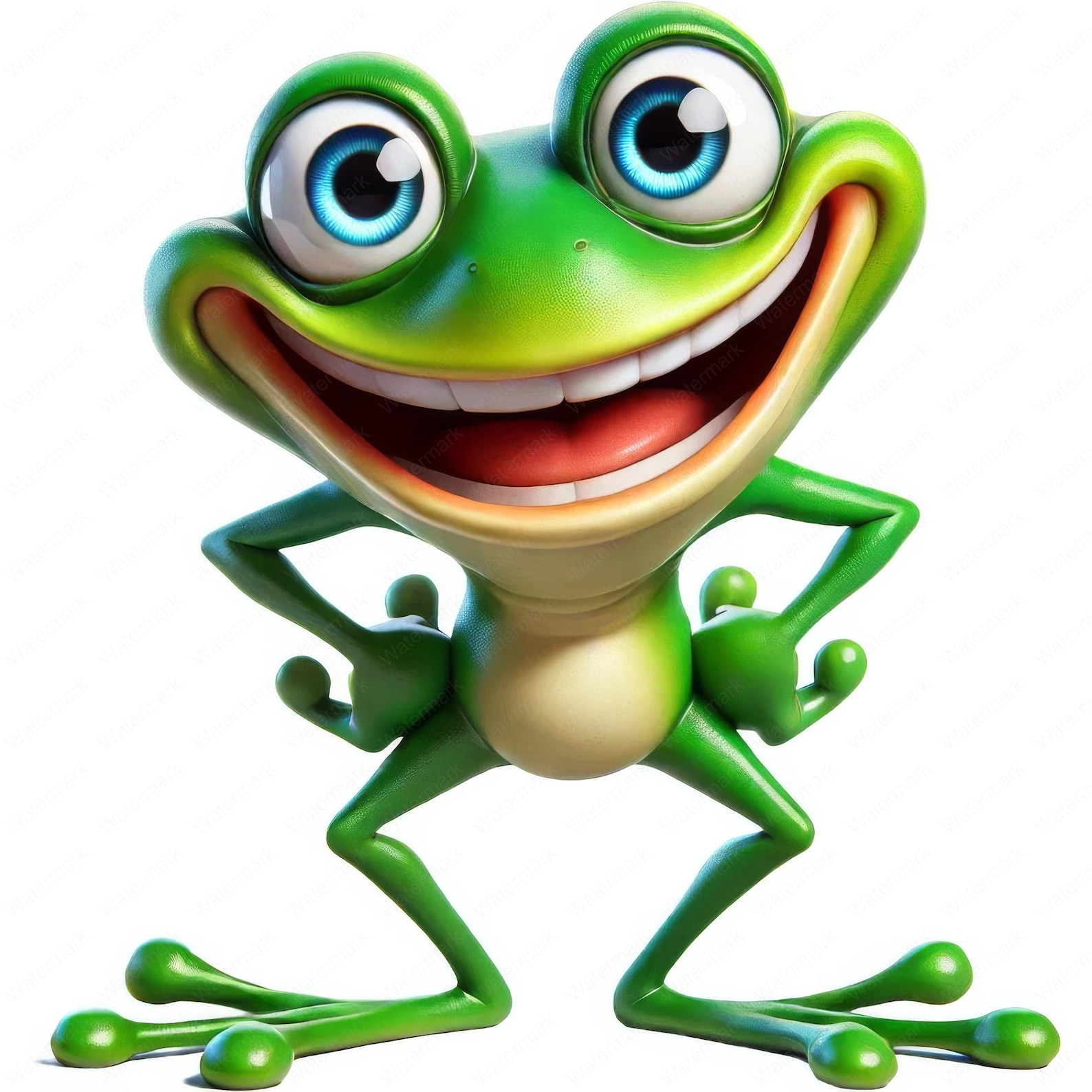 Adorable Frog Clipart Bundle | High-quality Animal Art (digital ...
