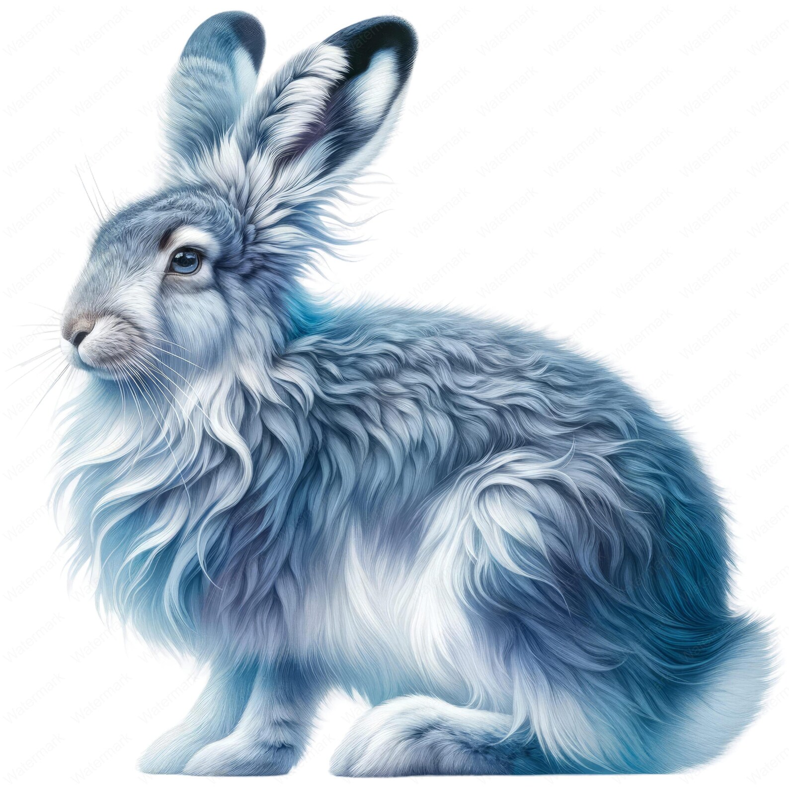 Arctic Hare Clipart Bundle | Watercolor Style (digital Download) - Etsy