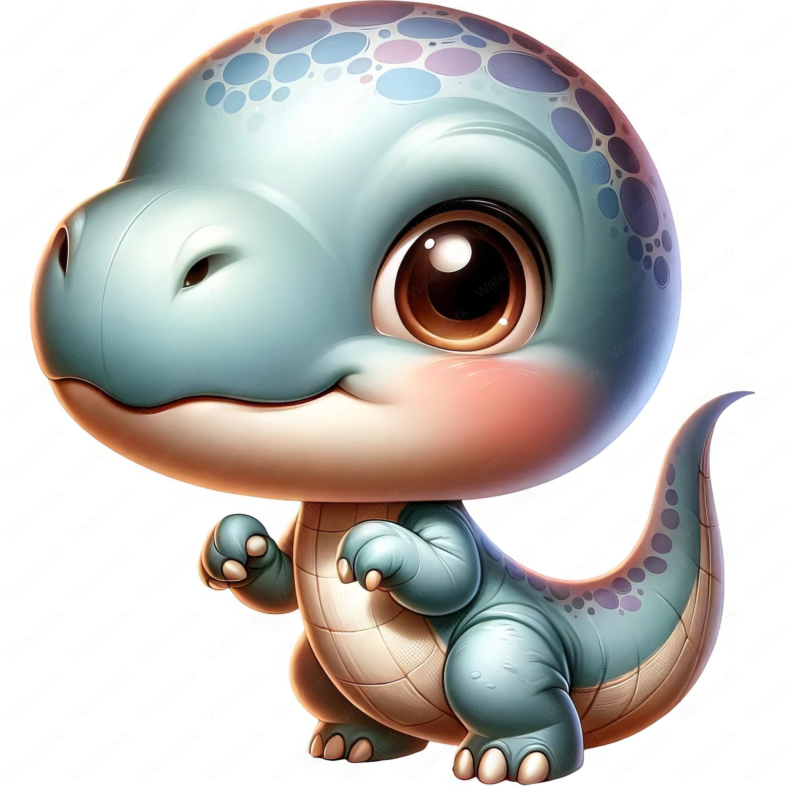 Baby Dinosaur Clipart Bundle: Adorable Dino Art Printables (commercial ...