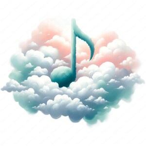 Music Note Clipart | Harmonious Music Note Clipart Bundle 02 | 10 High ...