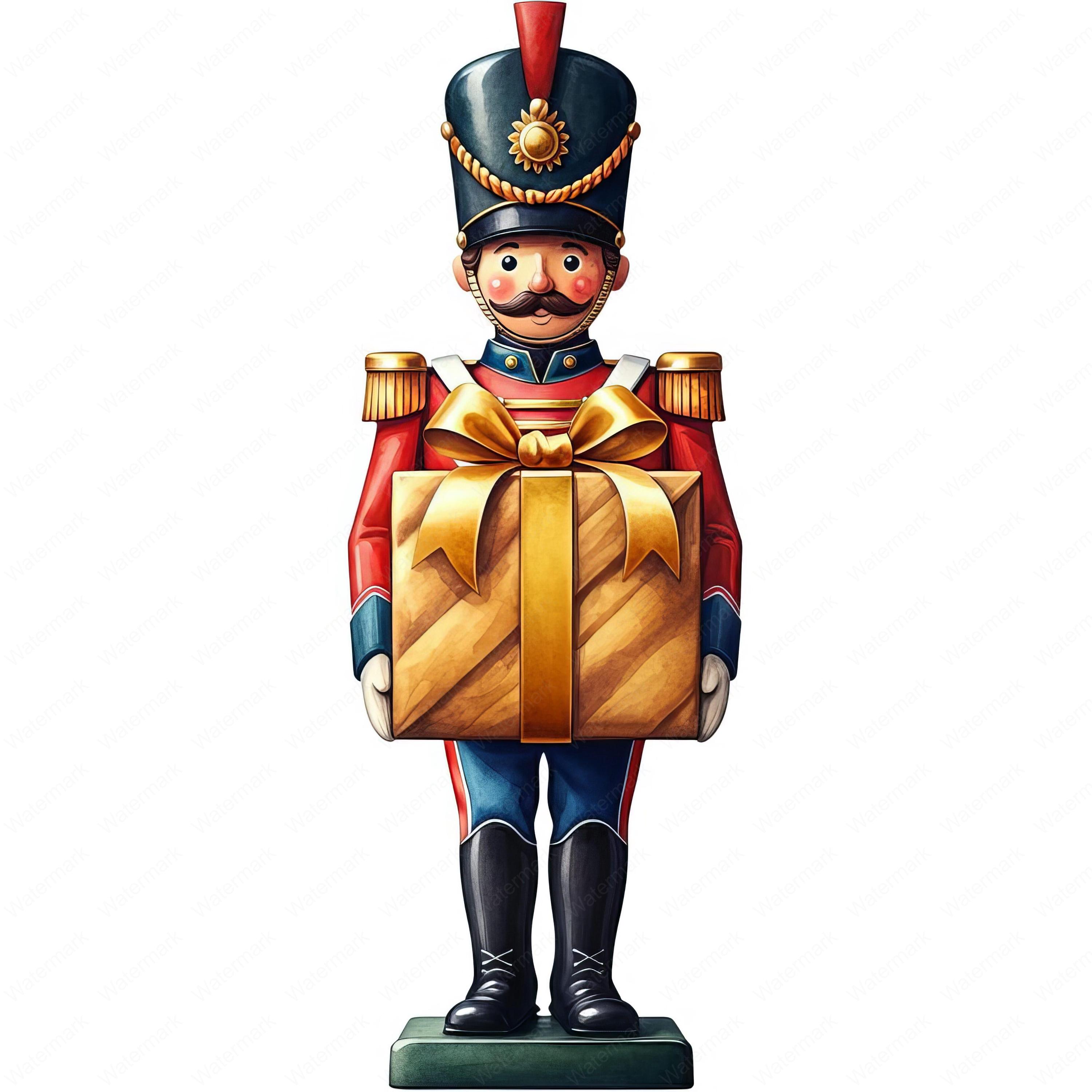 Festive Soldier Toy Clipart Bundle: Christmas Holiday Art (digital ...