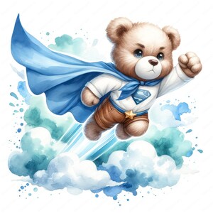 Brave Teddy Bear Clipart 10 High-quality Images Courageous - Etsy