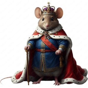 Mouse King Clipart | Nutcracker Art, High-quality Designs (digital ...