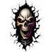 Terrifying Skeleton Clipart Bundle: Horror Art Designs (digital ...