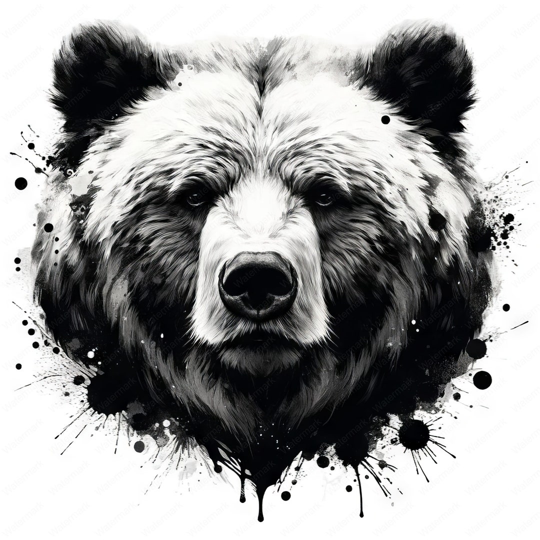 Wildlife Clipart | Majestic Bear Clipart Bundle | 10 High-quality ...