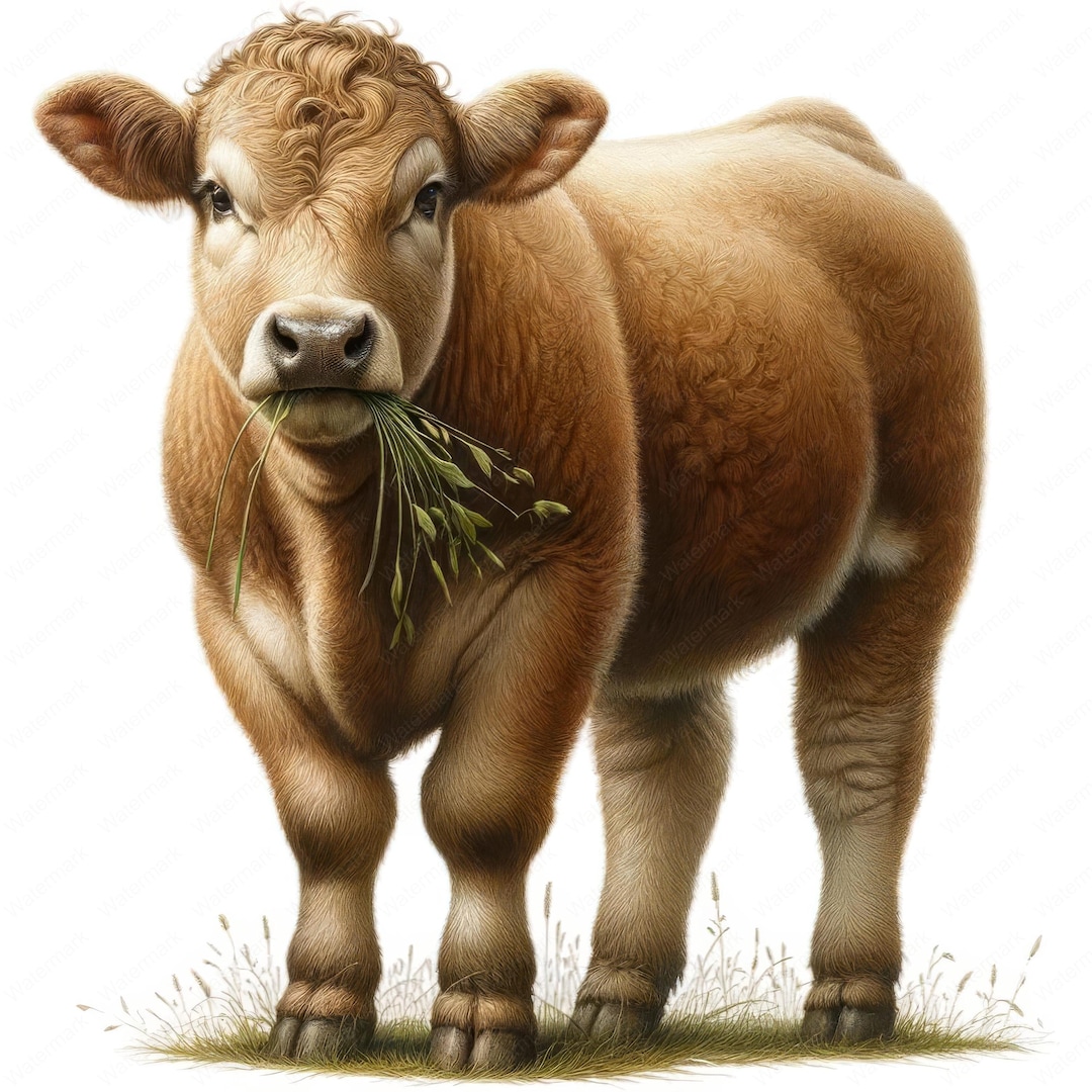 Farm Cow Clipart | Farm Animal Clipart Bundle | 10 High-quality Designs ...