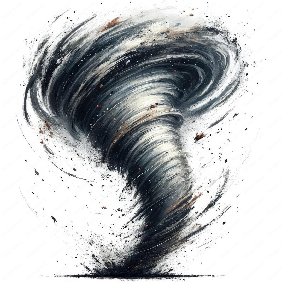 Tornado Clipart | Dynamic Tornado Clipart Bundle | 10 High-quality ...