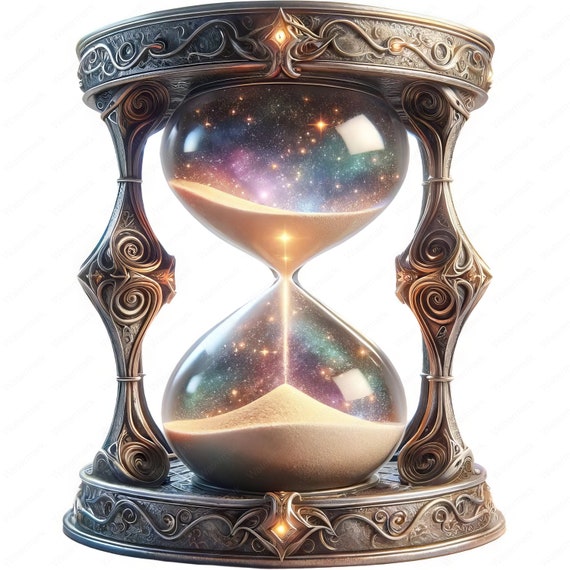 Sand Timer Drawing