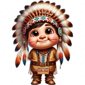 Native American Clipart | Adorable Native American Clipart Bundle | 10 ...