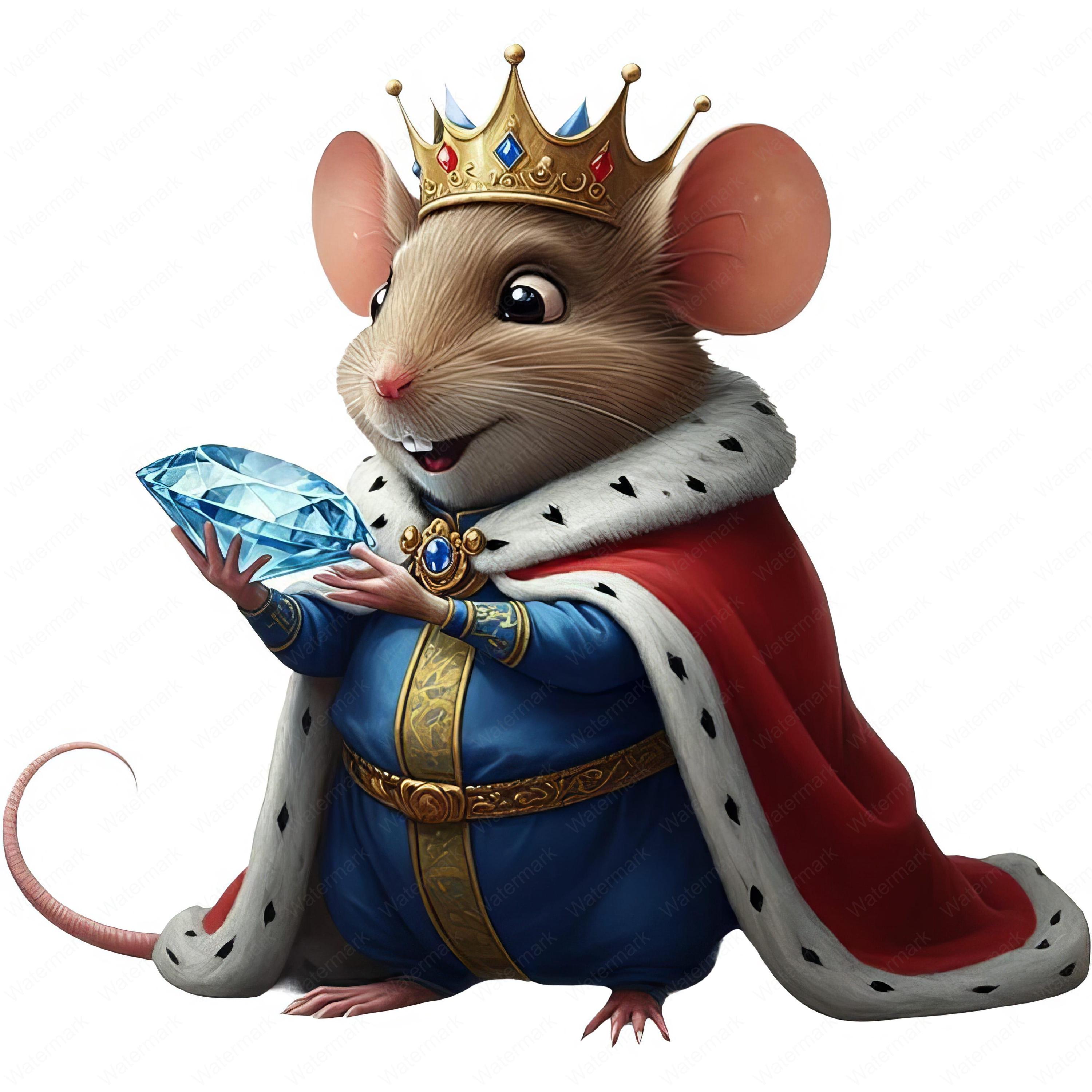Mouse King Clipart | Nutcracker Art, High-quality Designs (digital ...