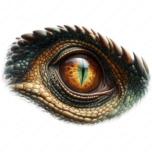 T-rex Eye Clipart | Intense T-rex Eye Clipart Bundle | 10 High-quality ...