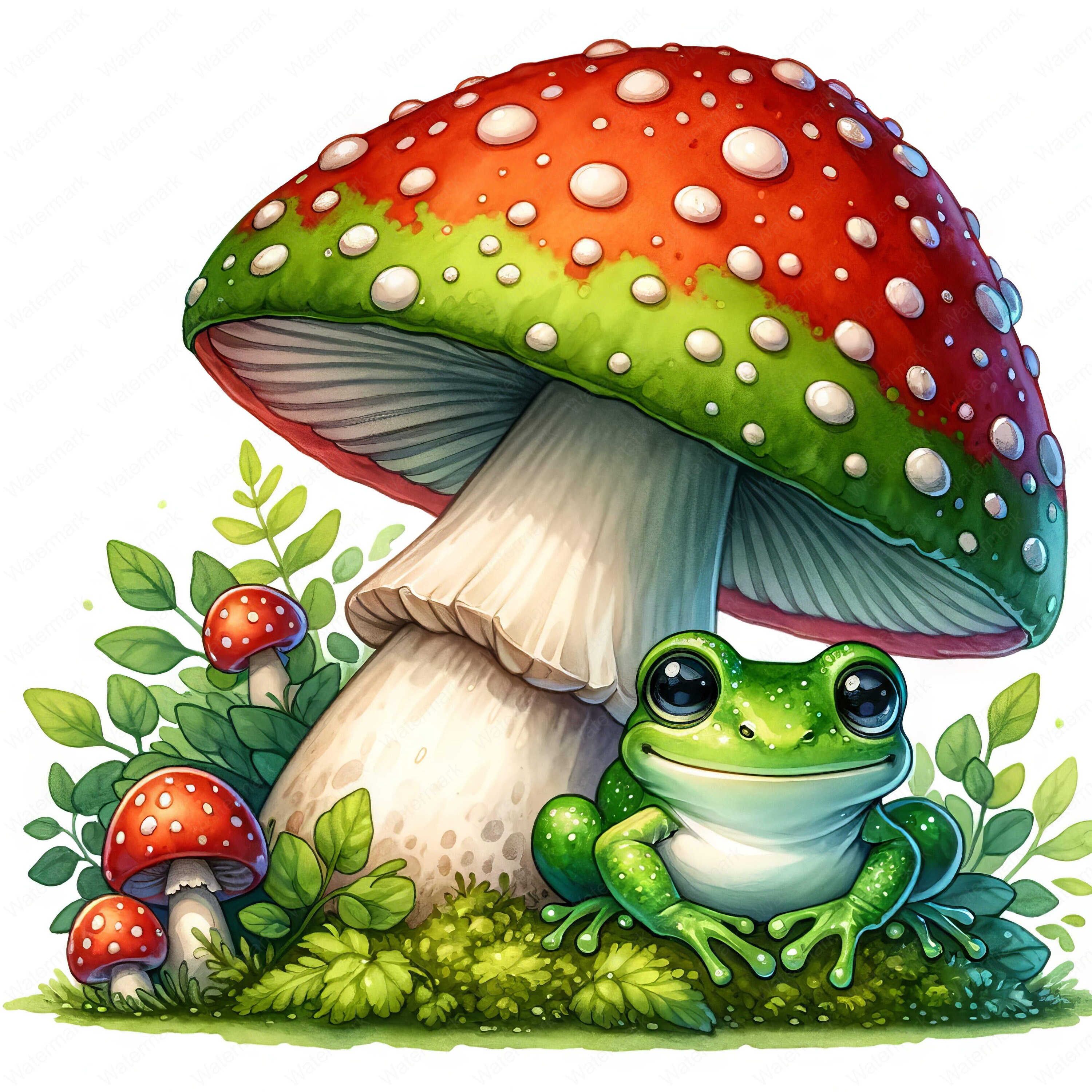 Cute Frog Clipart Bundle | Pond Life Art Printables (commercial Use) - Etsy