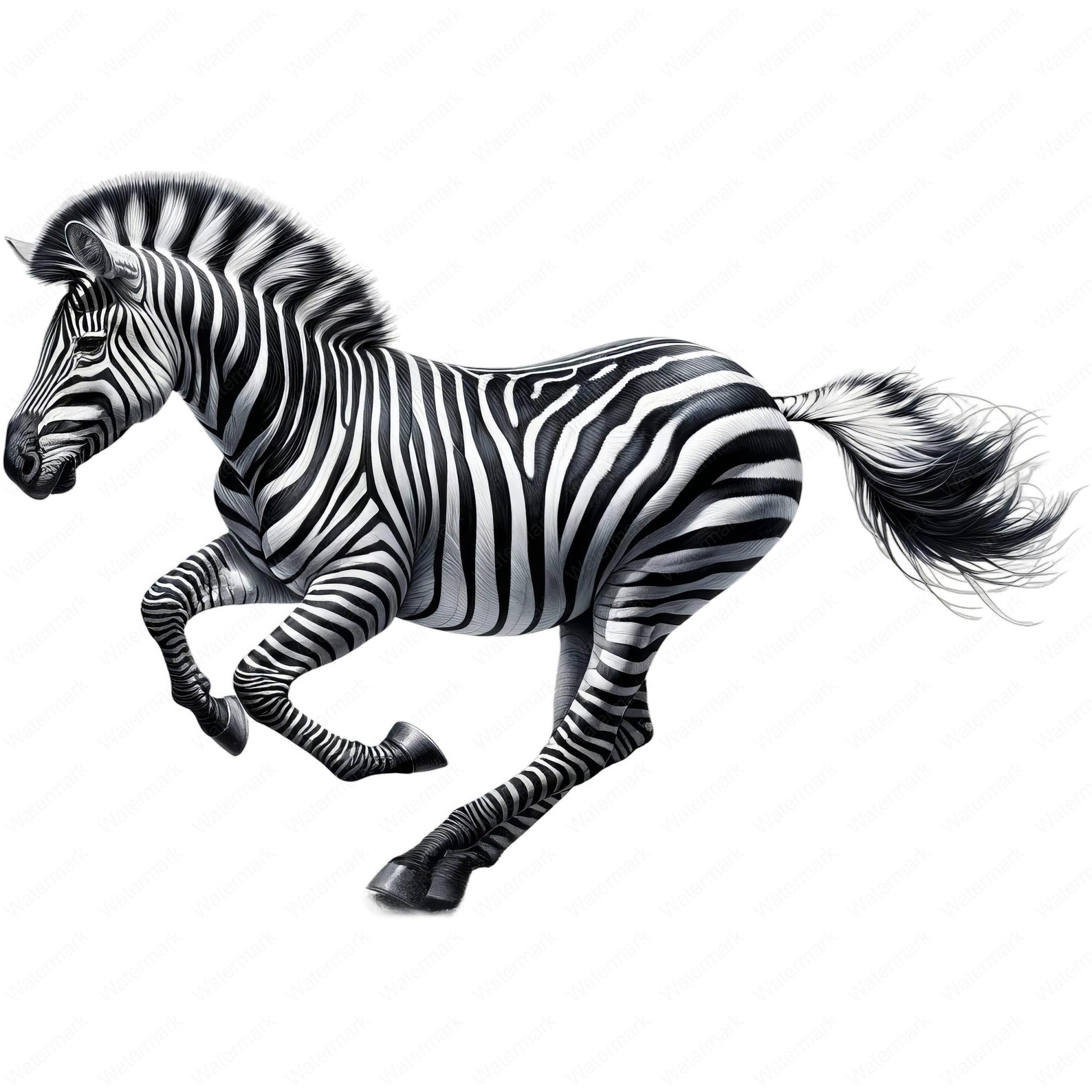 Zebra Clipart Bundle | Safari Animal Art, High-quality Designs (digital ...