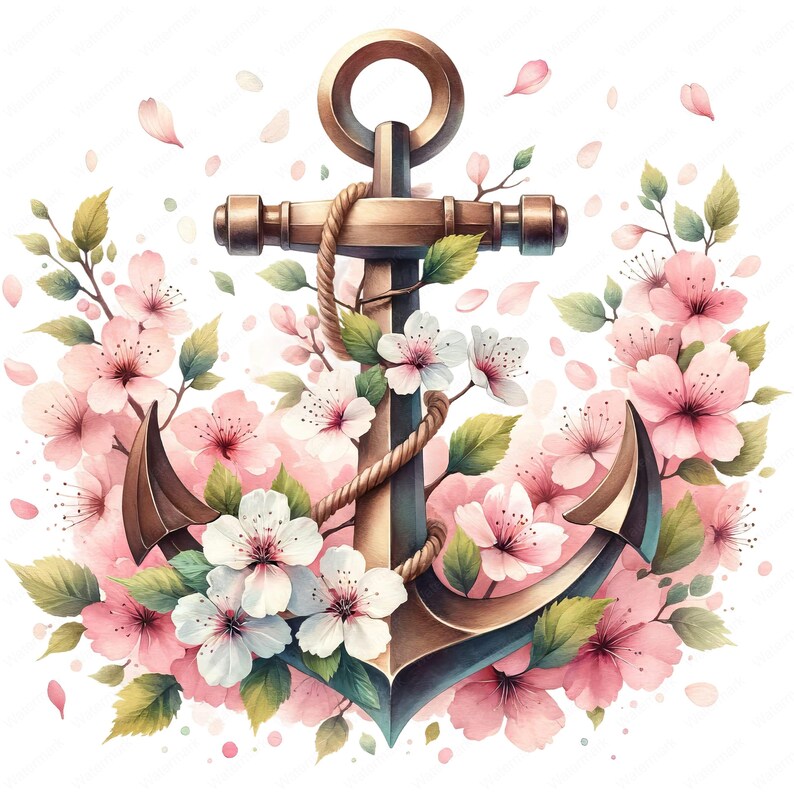 Nautical Anchor Clipart Bundle: Maritime Designs (digital Download) - Etsy