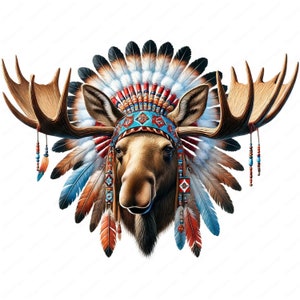 Moose Clipart | Majestic Moose Clipart Bundle | 10 High-quality Designs ...