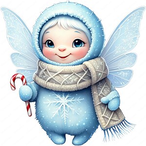 Snowflake Sprite Clipart | Winter Sprite Clipart Bundle | 10 High ...