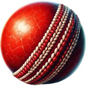 Cricket Ball Clipart | Vibrant Cricket Ball Clipart Bundle | 10 High ...