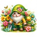 Spring Gnome Clipart Spring Gnome Clipart Bundle 02 10 High-quality ...