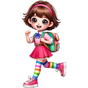 Back to School Clipart | Adorable Back to School Clipart Bundle | 10 ...