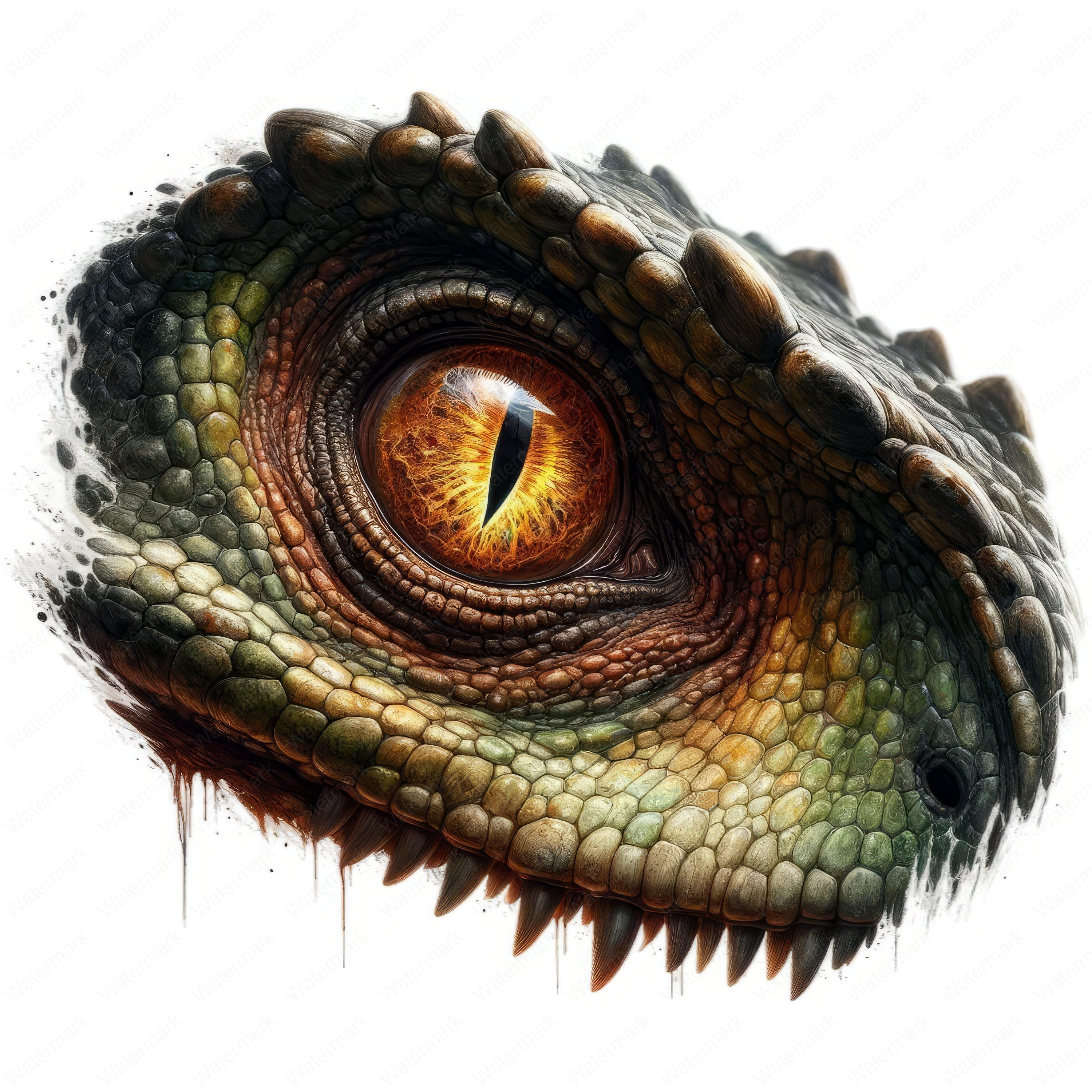 T-rex Eye Clipart | Dinosaur Art Printables (digital Download) - Etsy