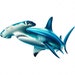 Hammerhead Shark Clipart Bundle: Ocean Life Art (digital Download) - Etsy