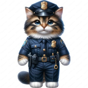 Policy Cat Clipart | Professional Policy Cat Clipart Bundle | 10 High ...
