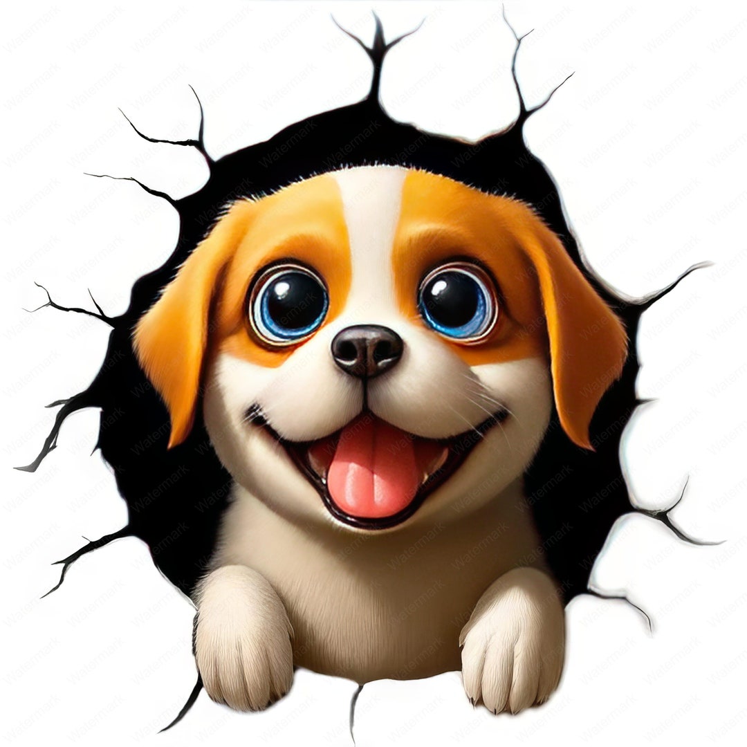 Funny Dog Clipart | Hilarious 3D Funny Dog Clipart Bundle | 10 High ...