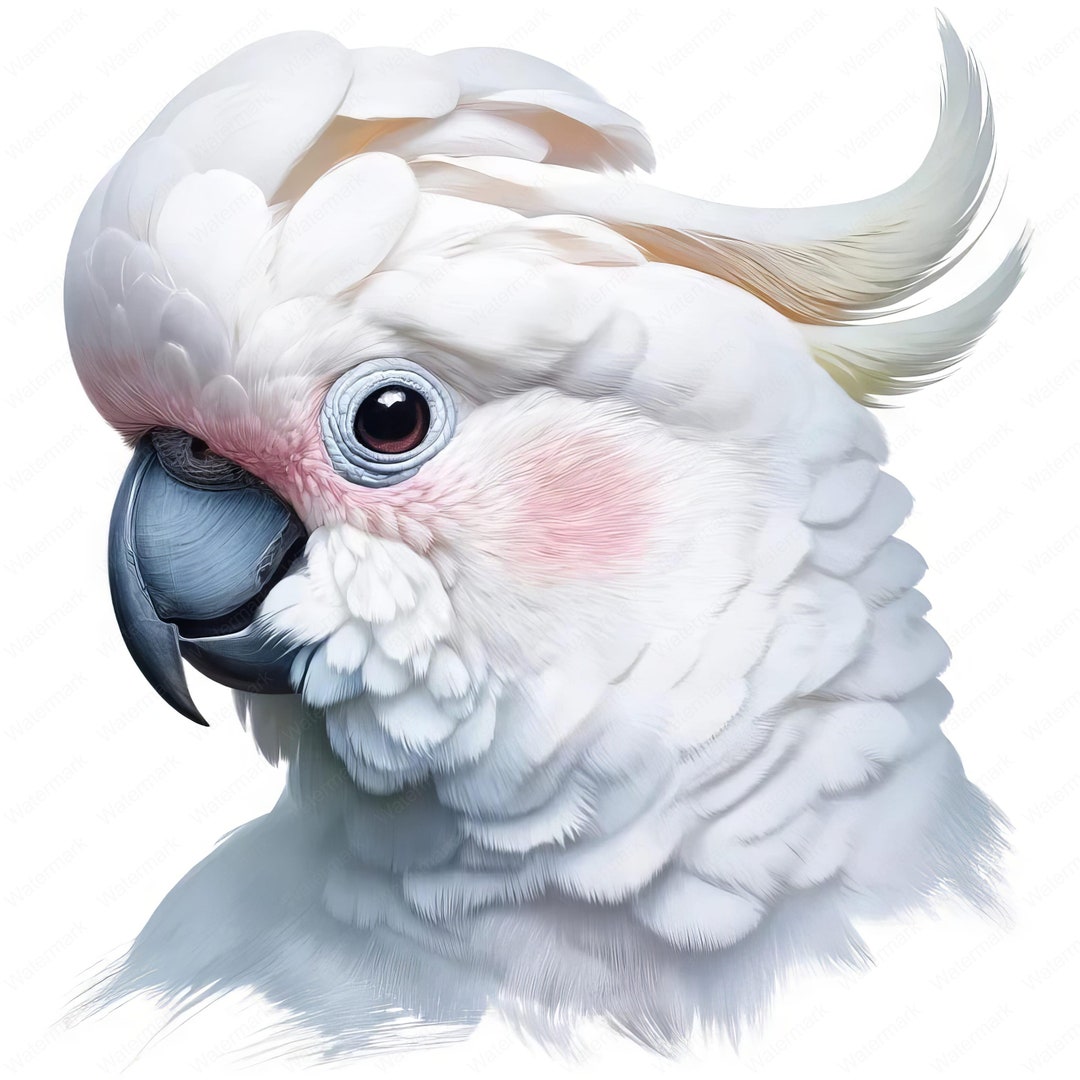 Corella Cockatoo Clipart | Corella Cockatoo Clipart Bundle | 10 High ...