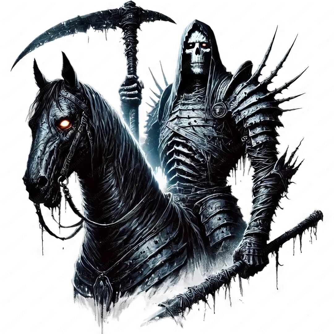 Undead Knight Clipart Bundle: Dark Fantasy Art (digital Download ...