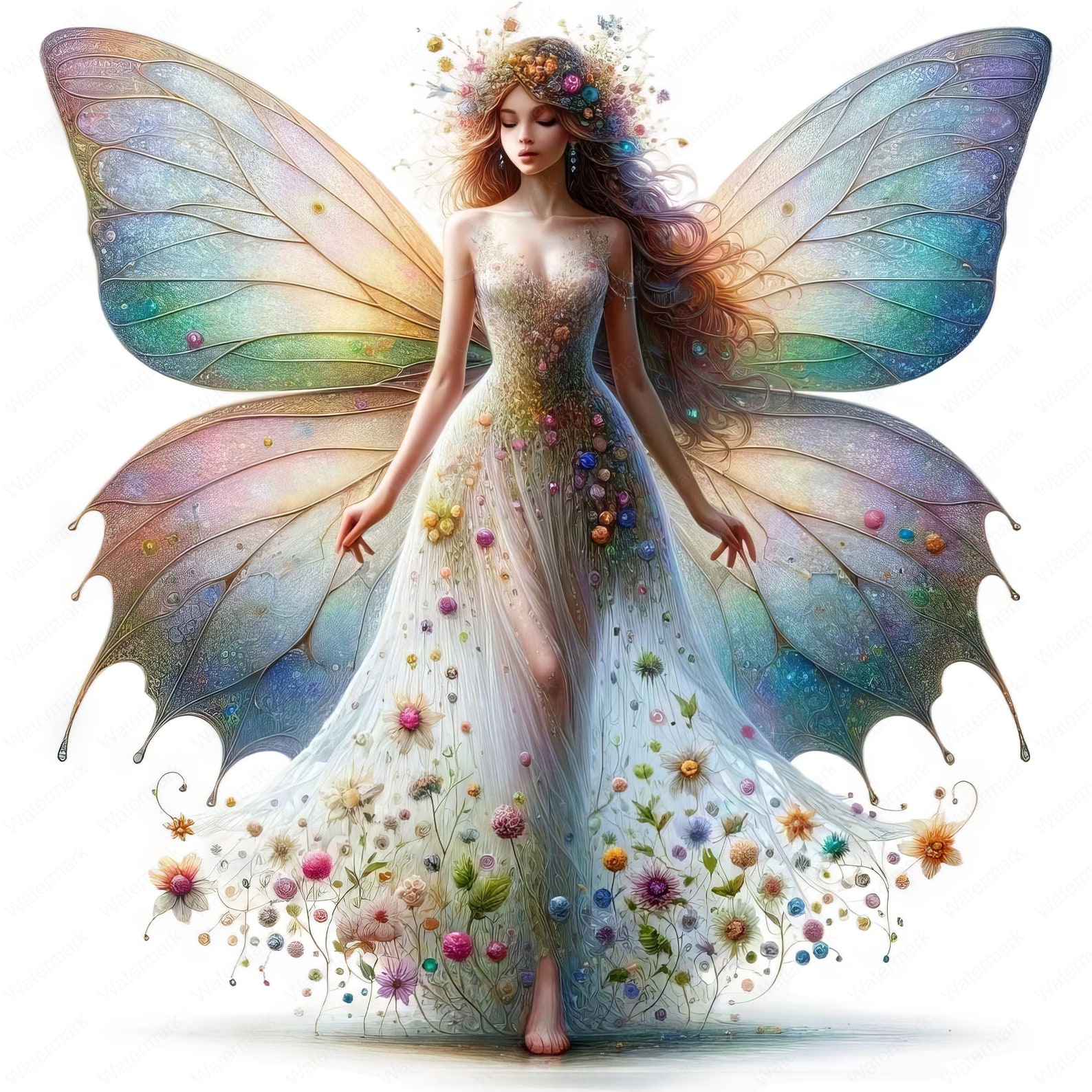 Mystical Fairy Clipart Bundle | Enchanted Forest Designs (digital ...