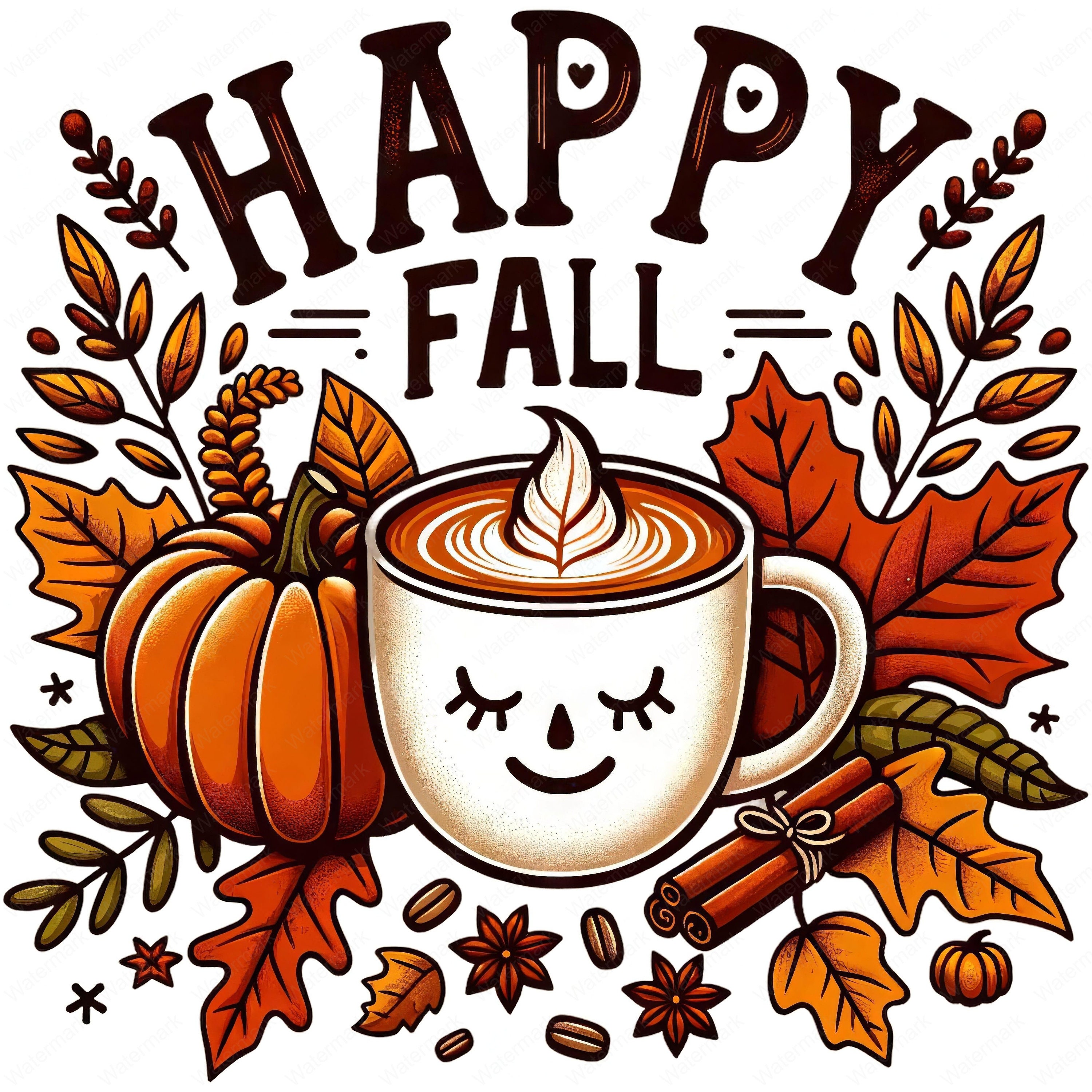 Fall Harvest Clipart Bundle: Autumn Art Printables (commercial Use ...