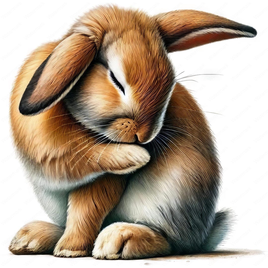 Farm Rabbit Clipart | Farm Animal Clipart Bundle | 10 High-quality ...