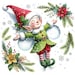 Christmas Elf Clipart Bundle: Holiday Designs (digital Download) - Etsy