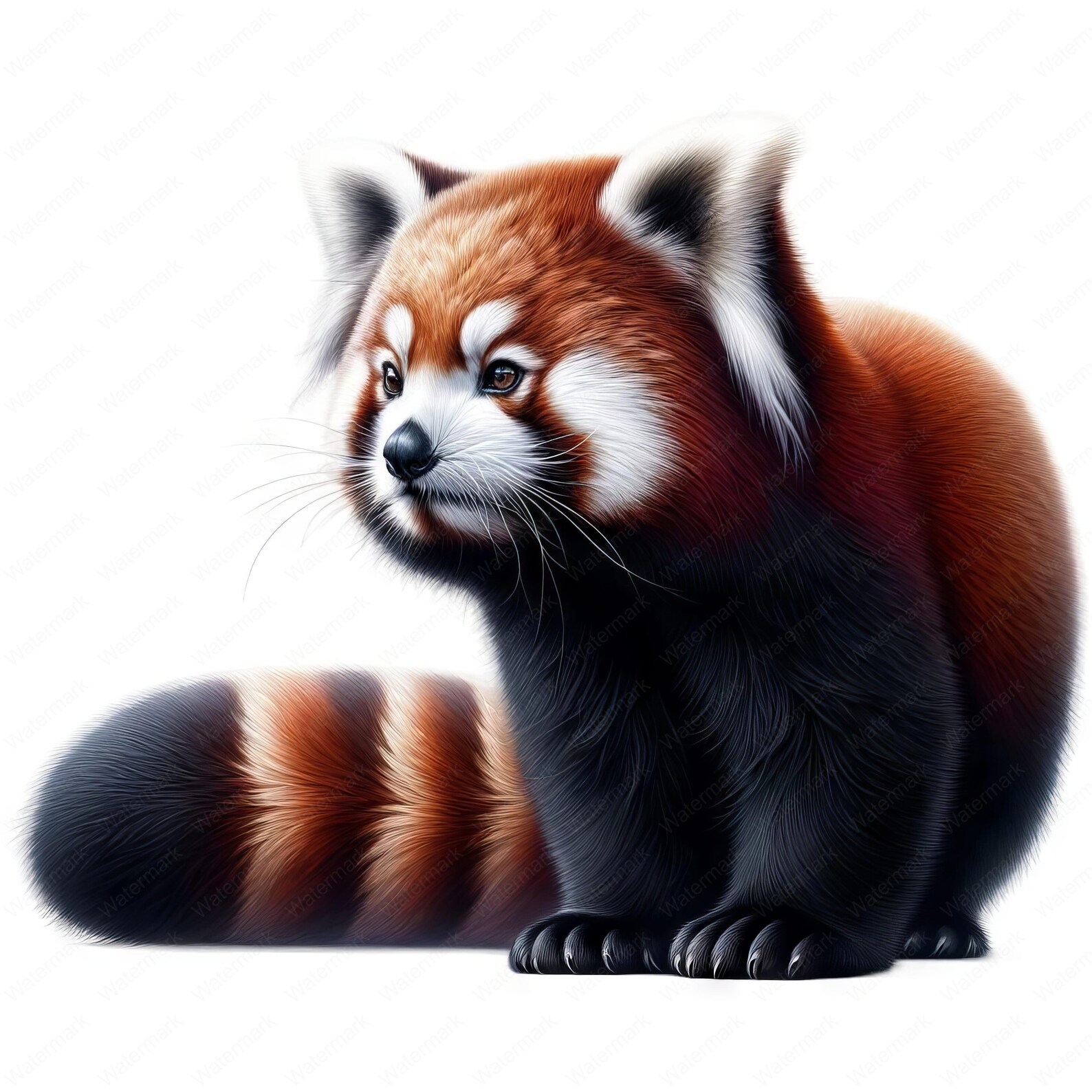 Red Panda Clipart Bundle: Forest Animal Art, Commercial Use (digital ...