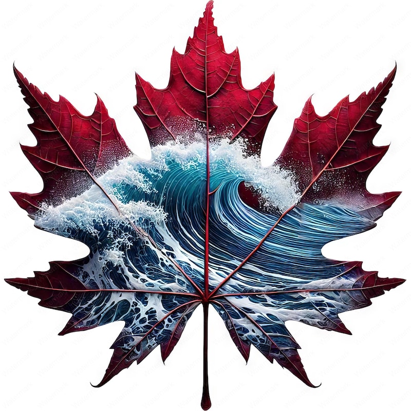 Maple Leaf Design - Etsy