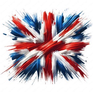 British Flag Clipart | Dynamic British Flag Clipart Bundle | 10 High ...