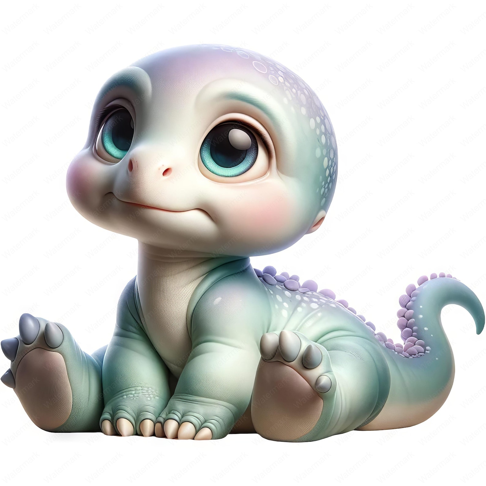 Baby Dinosaur Clipart Bundle: Adorable Dino Art Printables (commercial ...