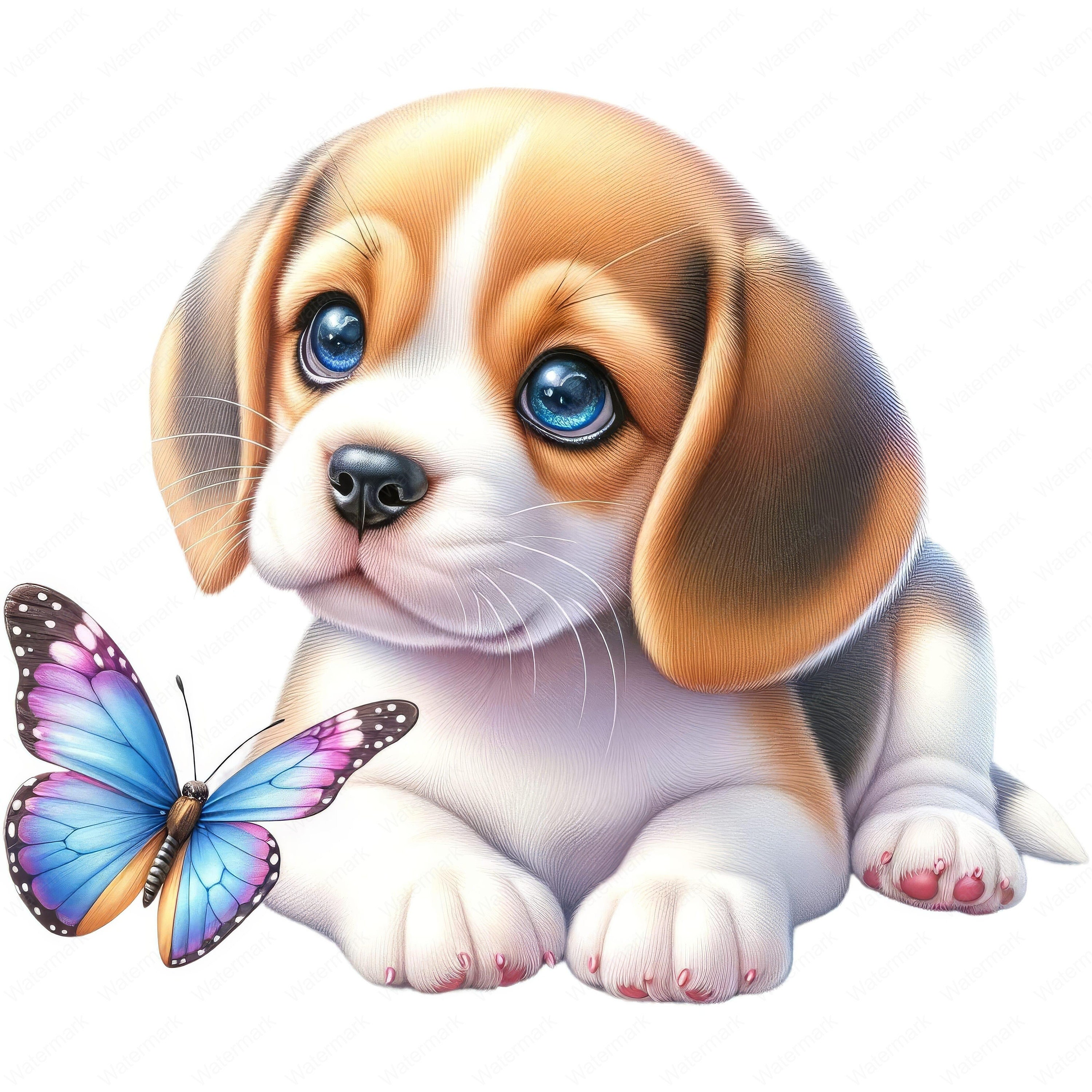 Blije Puppy Clipart