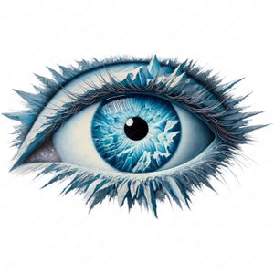 Ice Eye Clipart | Stunning Ice Eye Clipart Bundle | 10 High-quality ...