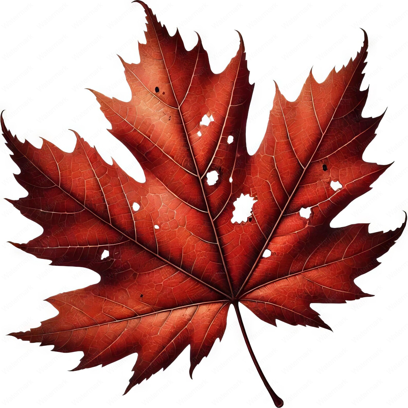 Vibrant Autumn Maple Leaf Clipart Bundle (digital Download) - Etsy